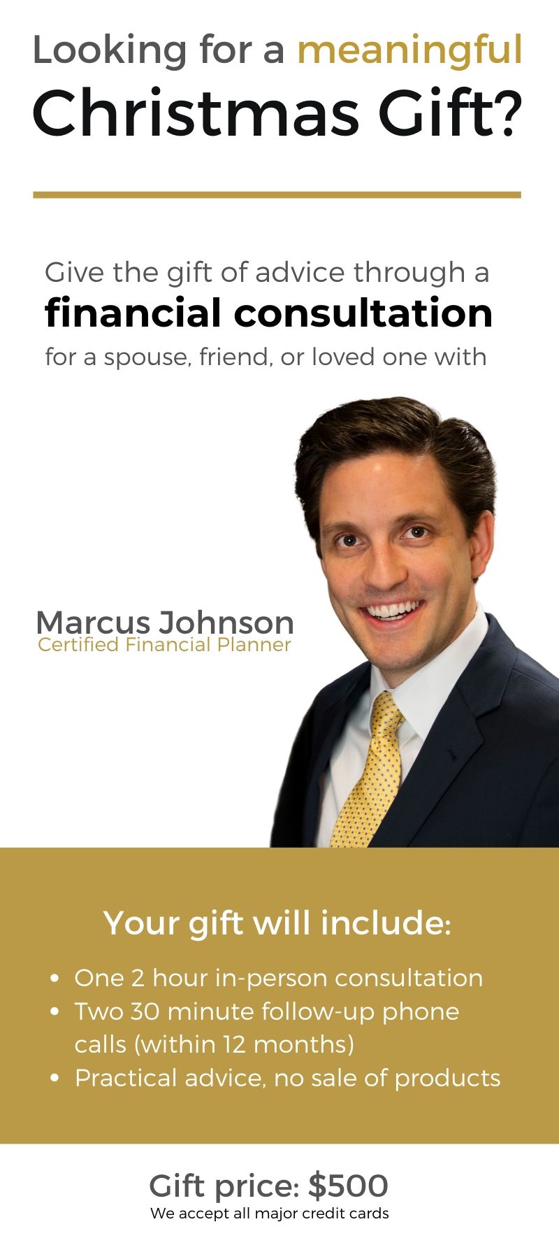 Gift a Financial Consultation - Johnson Financial Advisors Gift a Financial Consultation - Johnson Financial Advisors